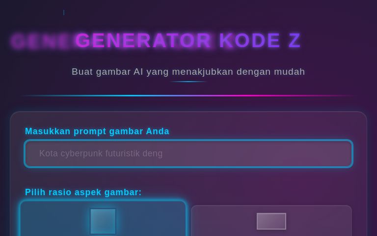 Generator Kode Z