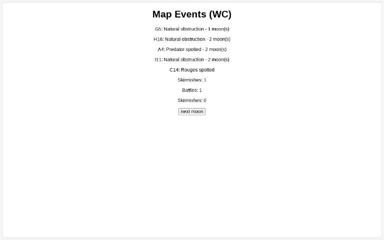 Map Events (WC) ― Perchance Generator