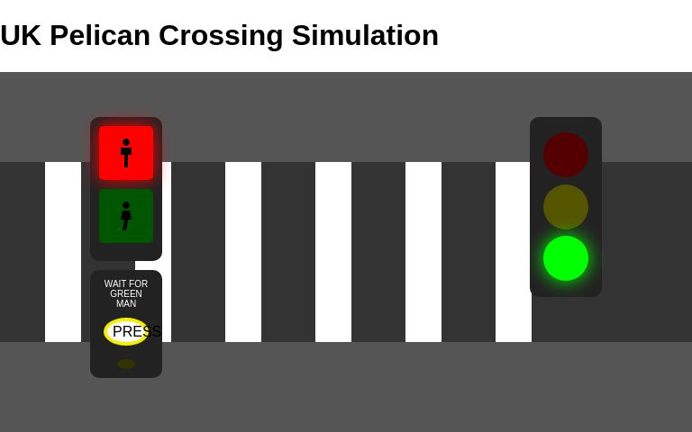 UK Pelican Crossing Simulation ― Perchance Generator
