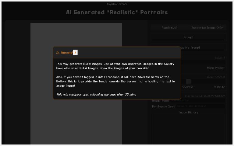 AI Generated *Realistic* Portraits