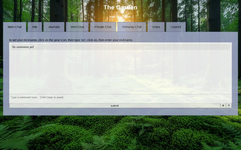 The Garden ― Perchance Generator