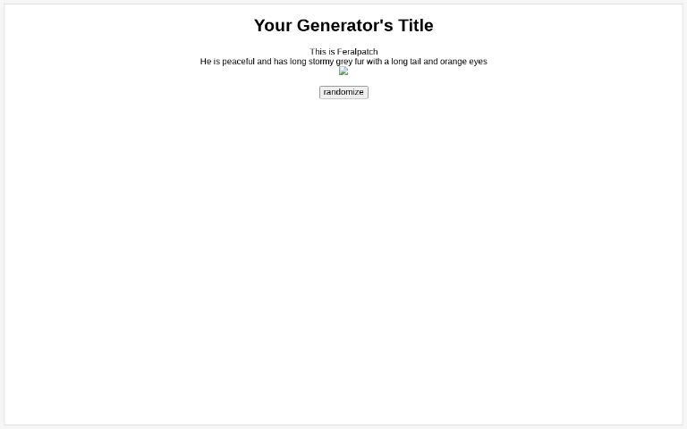 Yszin2sbsv ― Perchance Generator