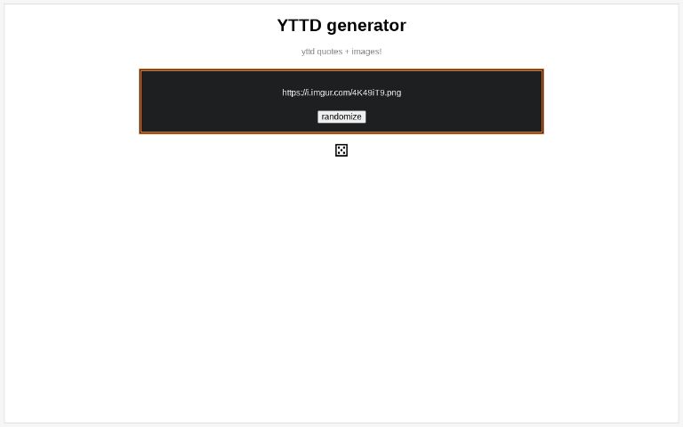 YTTD generator