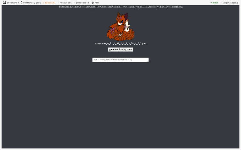 Yuko Counter Dragoncat ― Perchance Generator