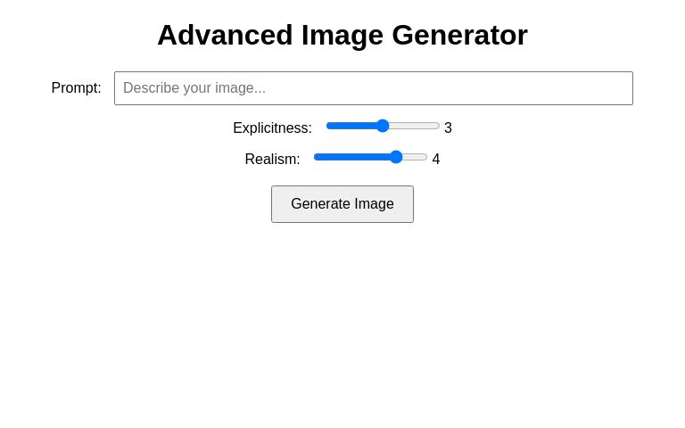 Advanced Image Generator