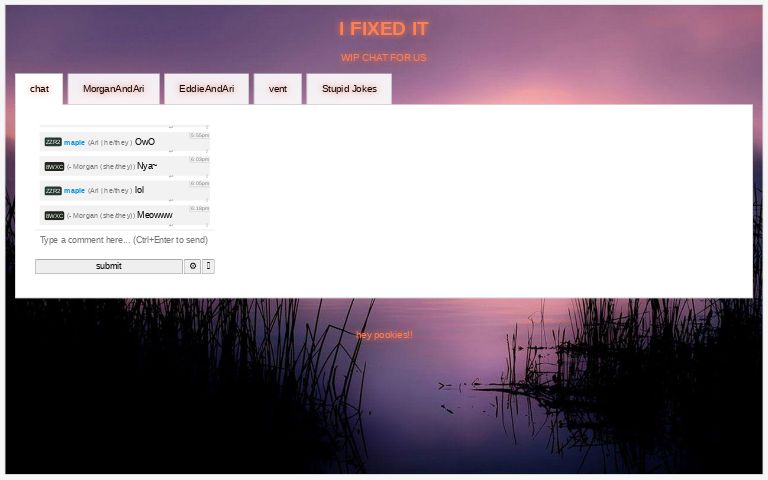 I FIXED IT ― Perchance Generator
