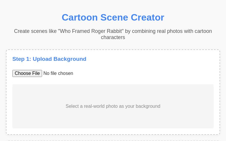 Cartoon Scene Creator ― Perchance Generator