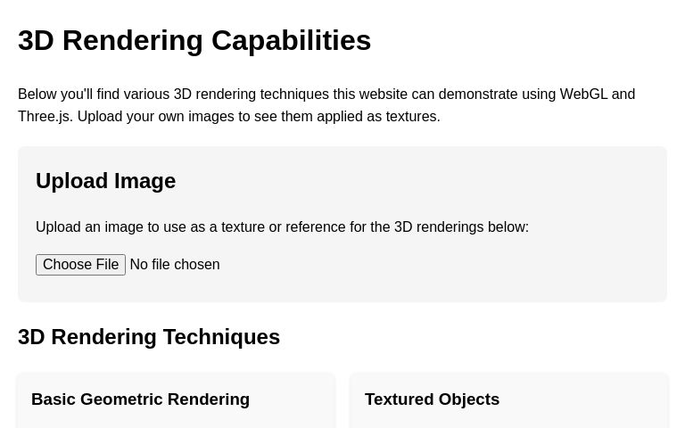 3D Rendering Capabilities ― Perchance Generator