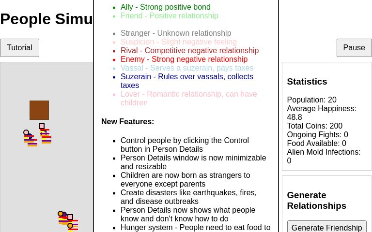 People Simulator 2 ― Perchance Generator