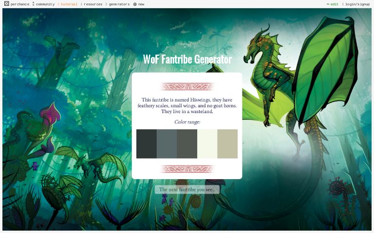 WoF Fantribe Generator