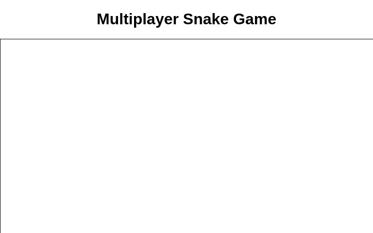 Multiplayer Snake Game ― Perchance Generator