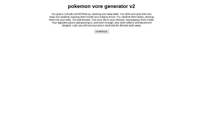 pokemon vore generator v2