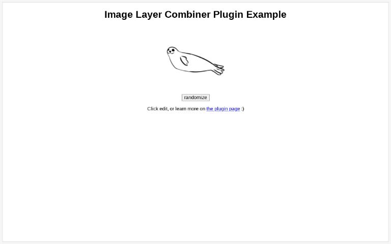 Image Layer Combiner Plugin Example