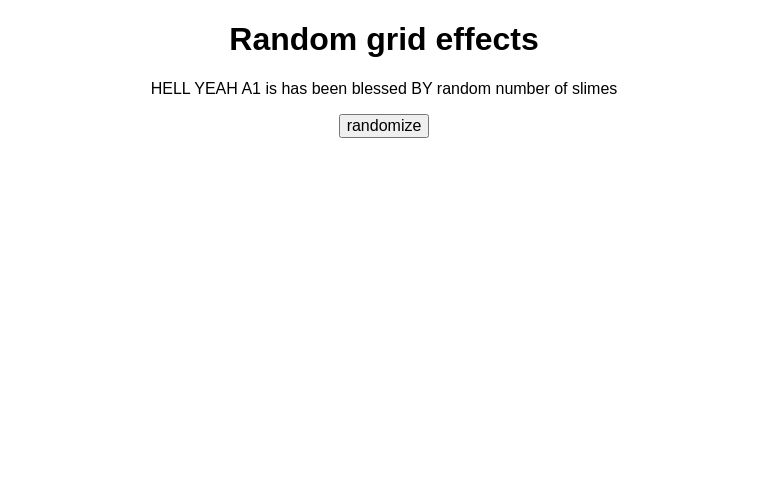 Random grid effects ― Perchance Generator