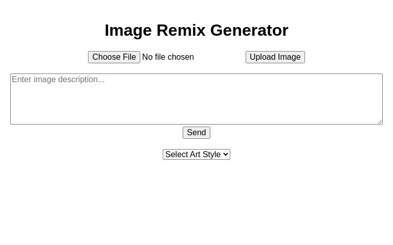 Image Remix Generator