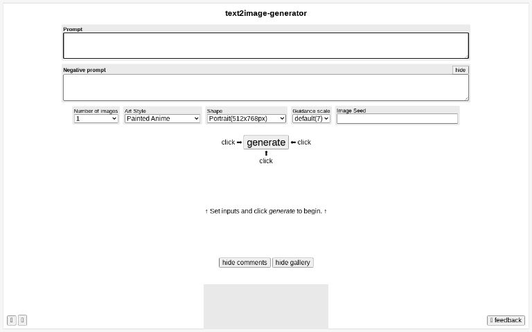 text2image-generator