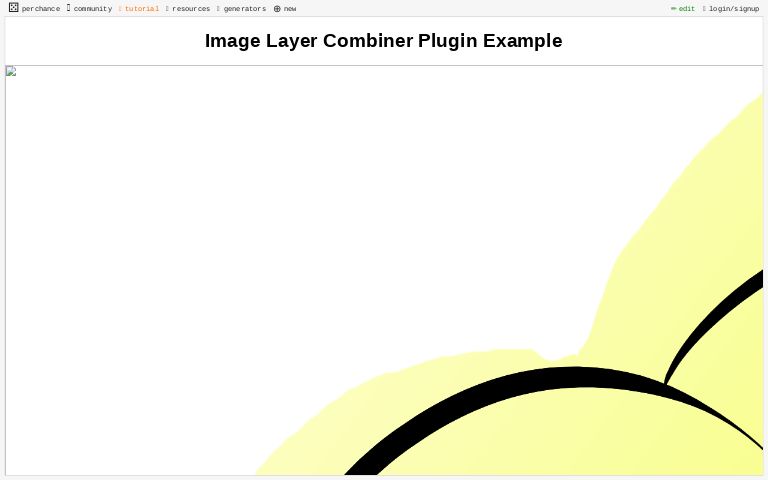 Image Layer Combiner Plugin Example