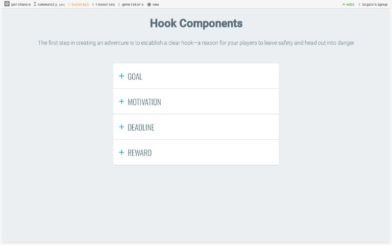 Hook Components ― Perchance Generator