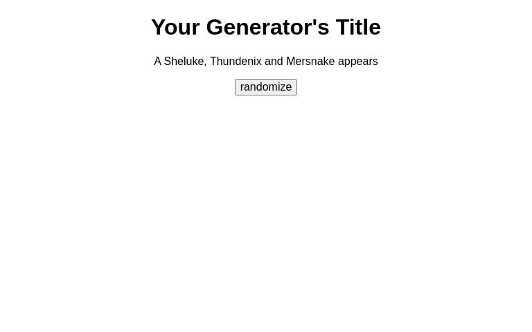 Zu7vj1fiel ― Perchance Generator