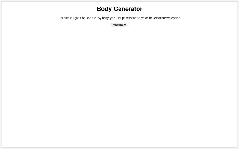Body Generator